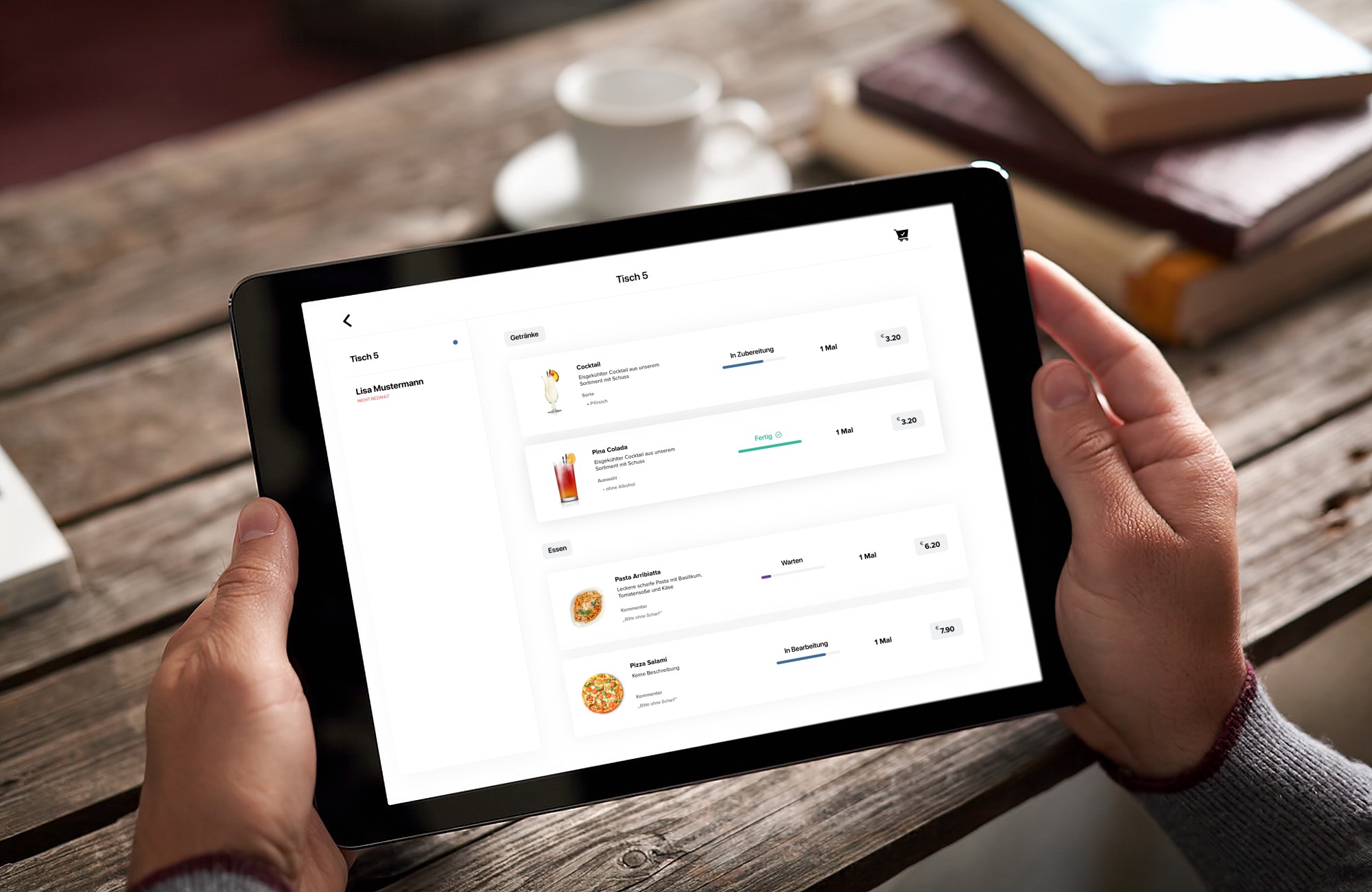 digitaler Kellner - Selbst Bestellen in Ihrer Gastronomie
